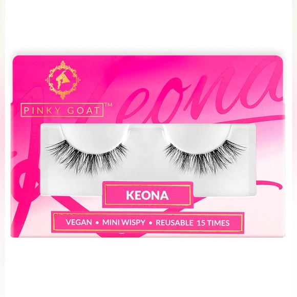 Sephora | Makeup | New Pinky Goat Lashes Wispy Reusable Clear Band ...